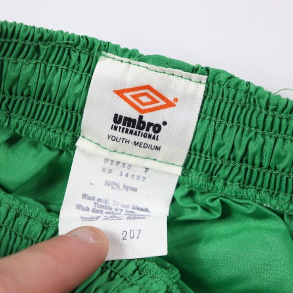 Umbro | Bottoms | 8s New Umbro Youth Nylon Soccer Shorts Green | Poshmark